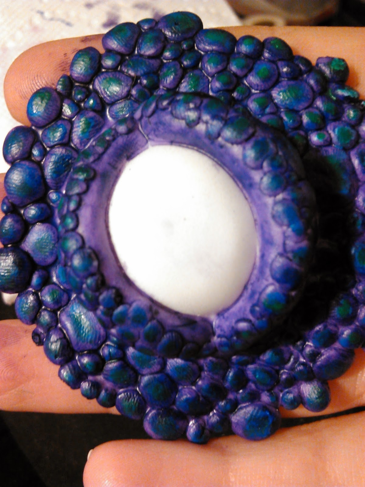 Kitsune_Crafts: Dragon Eye Sculpture and painting tutorial